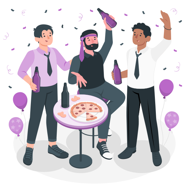 Bachelor Party Icon