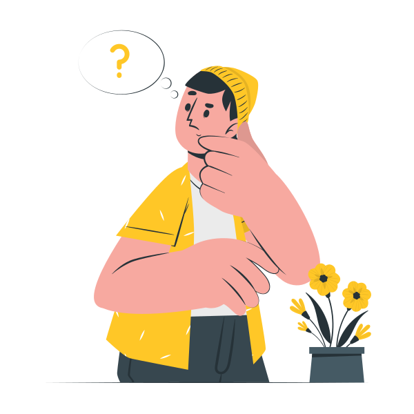 Man Thinking Cartoon