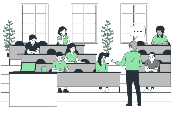 College Class Clipart