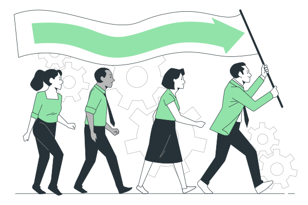 Follow The Leader Cartoon